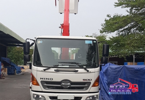 XE CẨU 5 TẤN HINO FC CẤU UNIC URV340 5 KHÚC